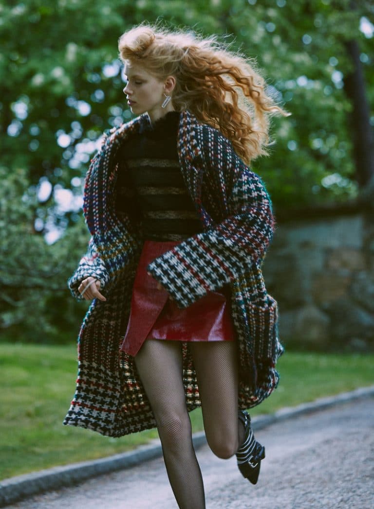 ELLE Sweden September 2016 Lulu Leika, Frida Westerlund and Signe Lund ...