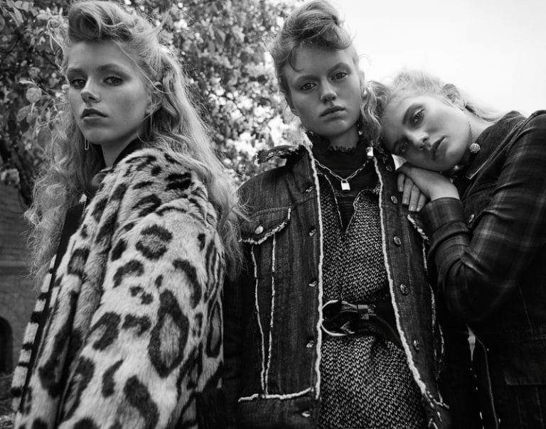 ELLE Sweden September 2016 Lulu Leika, Frida Westerlund and Signe Lund ...