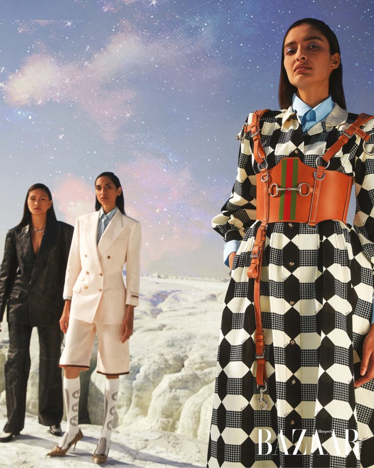 Madhu Akula for Harper's Bazaar India X Gucci - Fashion Editorials