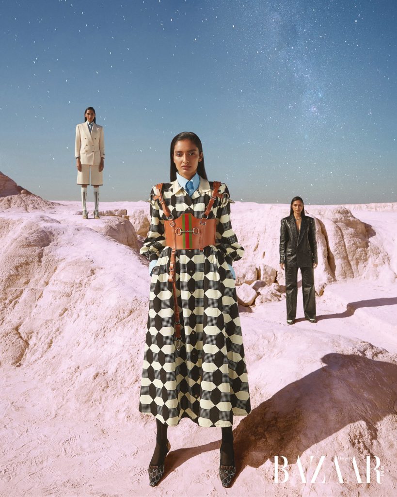 Madhu Akula for Harper's Bazaar India X Gucci - Fashion Editorials